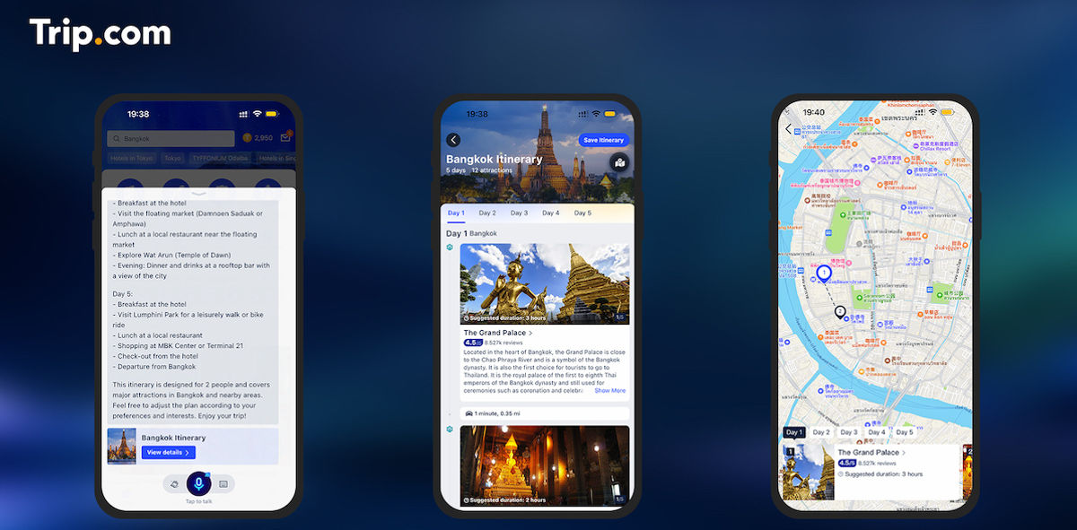 Trip.com unveils AI travel assistant focused on personalization | PhocusWire